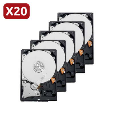 Seagate Hard Drive Pack - Model ST1000VX001 - 20 units - 1 TB storage ...
